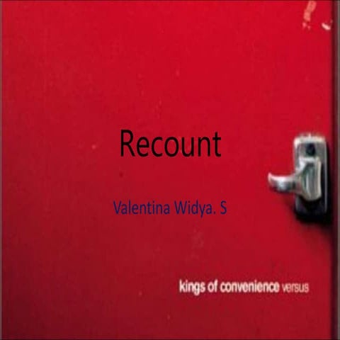 Recount.ppt
