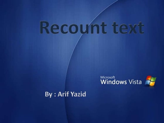 (PPT) Procedure text | PPT