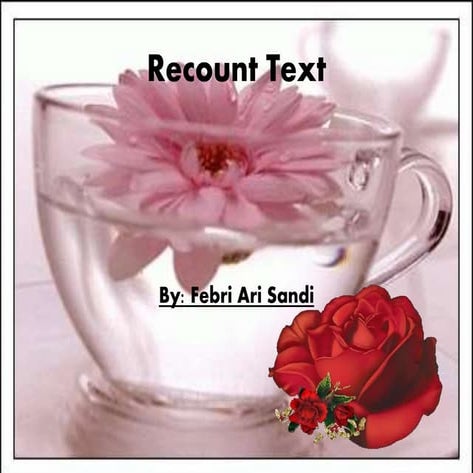 Recount text | PPTX