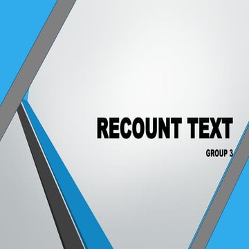 PPT RECOUNT.pptxxxxxxxxxxxxxxxxxxxxxxxxxxxm | PPTX