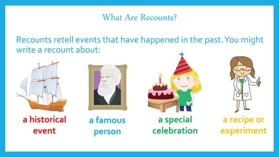 recount-text.ppt