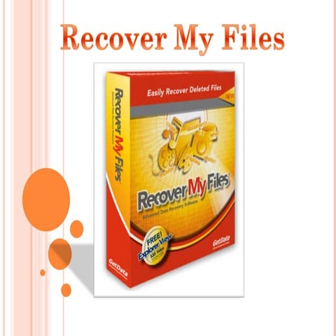 Recover My Files | PPS | Data Storage and Warehousing | Computing