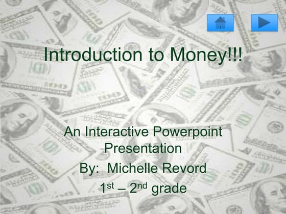 Interactive Money PowerPoint | PPT