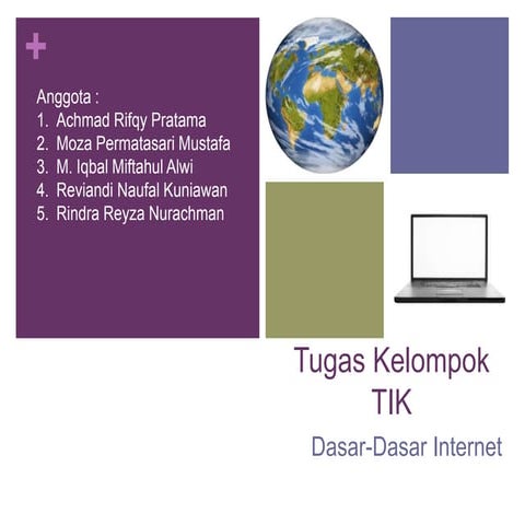 Dasar-Dasar Penggunaan Internet | PPTX