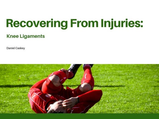 Daniel Caskey on Recovering From Injuries: Wrist Sprains | PPT