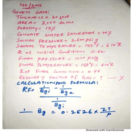 Recovery factor and total time | PDF