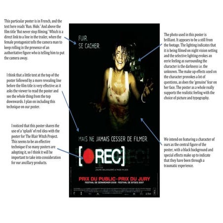 [REC] poster analysis | PPT