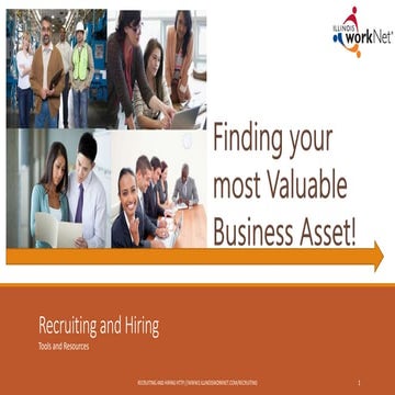 Recruiting, Hiring and Retaining | PPT