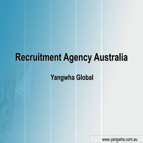 Recruitment Agency Australia | PPT