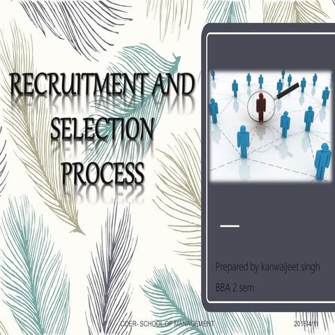 Recruitment and selection | PPTX | Resume Writing and Advice | Job Search