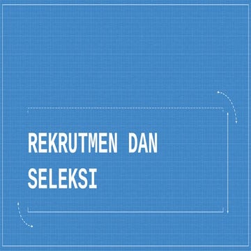 Rekrutmen dan Seleksi | PPTX