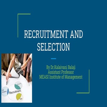 HUMAN RESOURCE RECRUITMENT AND SELECTION.pptx