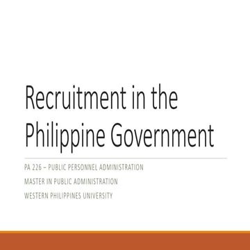 Recruitment in the Philippine Government.pptx