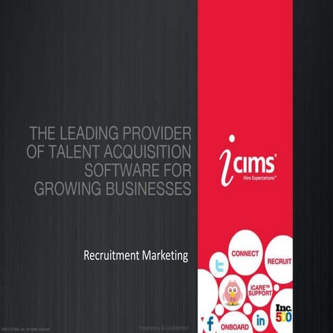 Recruitment Marketing Strategic Plan | PPT