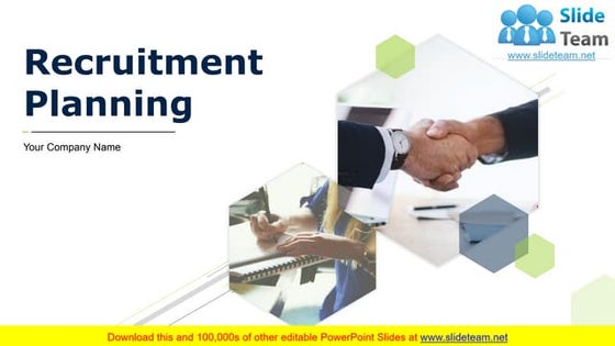 Recruitment And Hiring PowerPoint Presentation Slides | PPT
