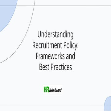 Recruitment Policy, Recruitment Policy Sample | PPTX