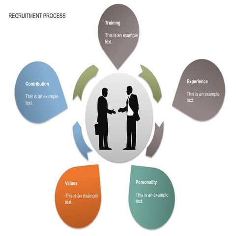 Recruitment Process Diagrams (for PowerPoint and Google Slides) | PPTX