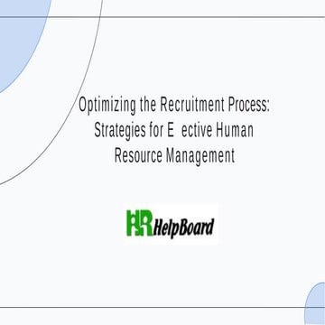 recruitment process in hrm , Process of Recruitment | PPT