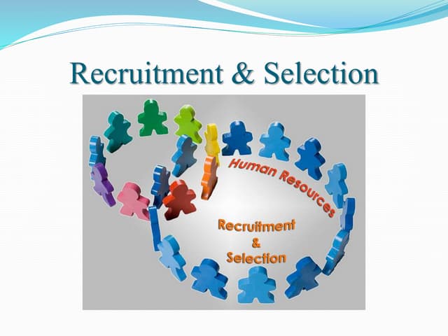 Recruitment and selection in government service | PDF