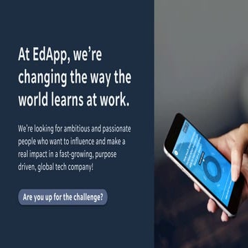 Life @ EdApp | PPT