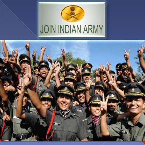 Recruitment strategy for Indian Army | PPTX