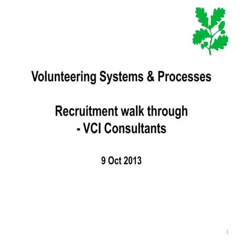 VCI Presentation | PPT