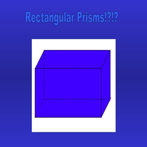 Rectangular Prism | PPT