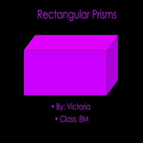 Rectangular Prism | PPT