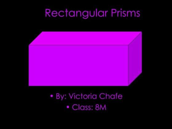 Rectangular Prism | PPT
