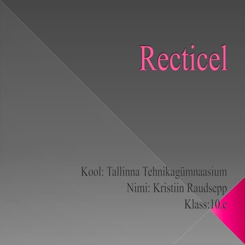 Recticel | PPT