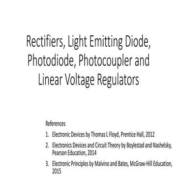 Rectifiers,LED, Photodiode and Photocoupler.pdf