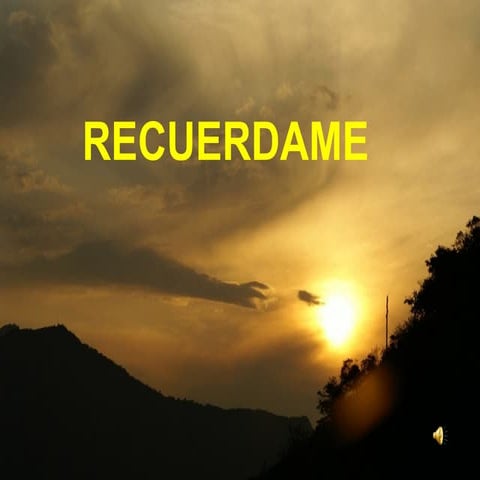 Recuerdame | PPT