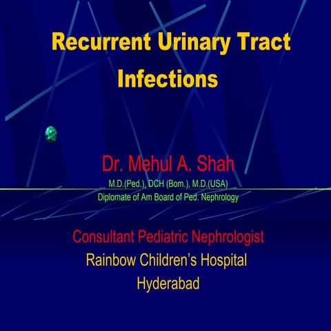 Recurrent Uti, Vijayawada | PPT