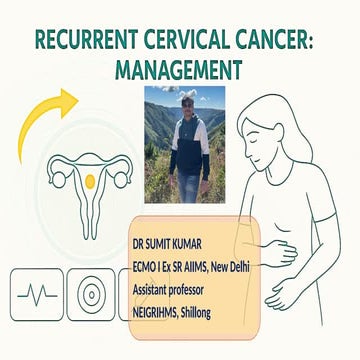 Recurrent Cervical Carcinoma: Management.pptx