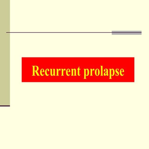 Subinvolution of the uterus | PPTX