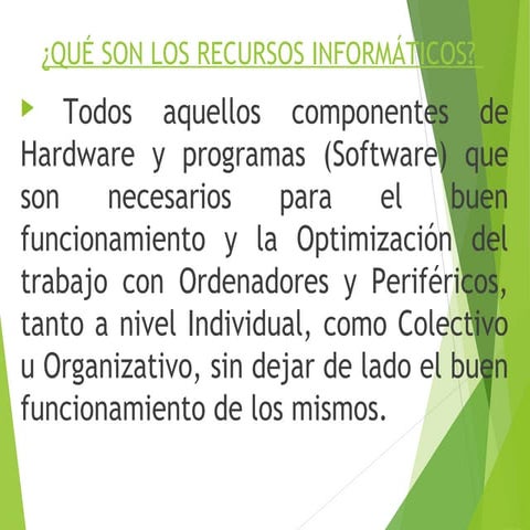Recursos informáticos | PPTX