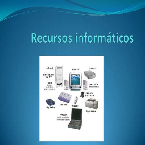 Recursos informáticos | PPTX