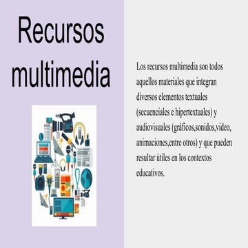 Recursos multimedia | PPT