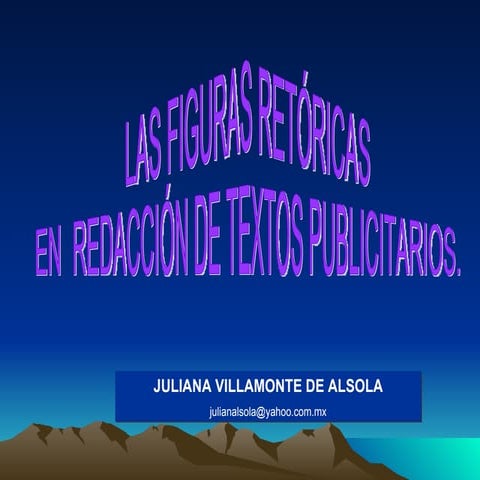 Recursos Retorico Utilizados Textos Publicitarios1 | PPT