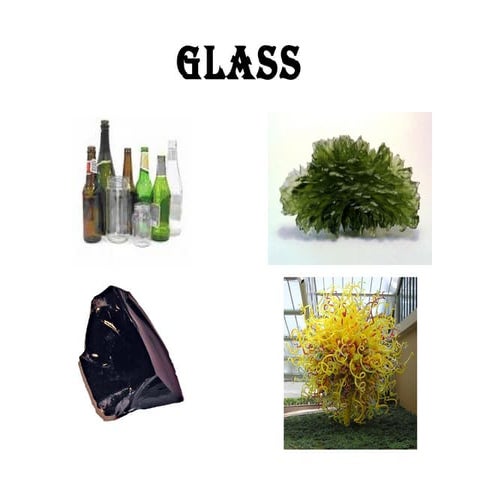 Recyclable materials glass | PPT
