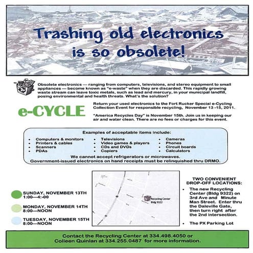 Recycle event | PDF