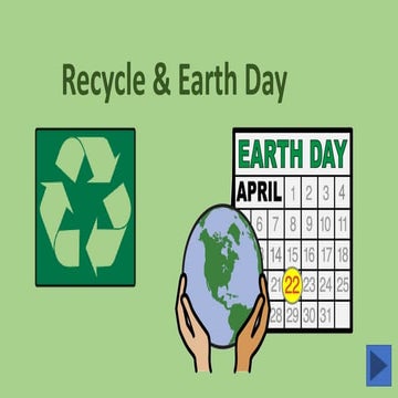 Recycling and Earth Day | PPT