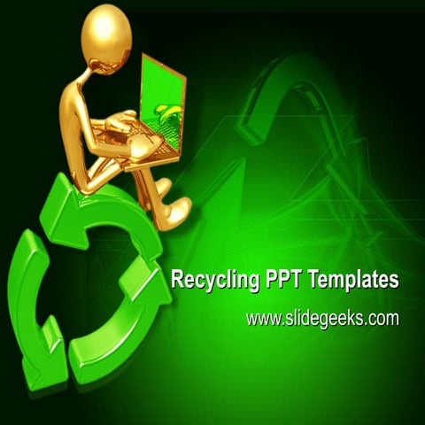 Recycling ppt templates | POT