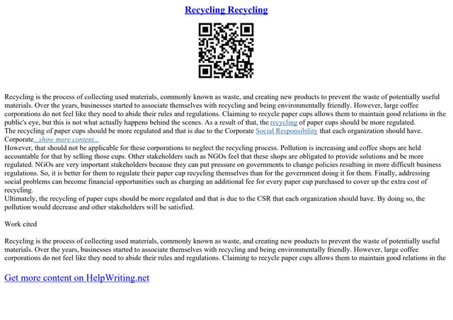 3 R - REDUCE REUSE RECYCLE FOR A SUSTAINABLE PLANET | PPTX