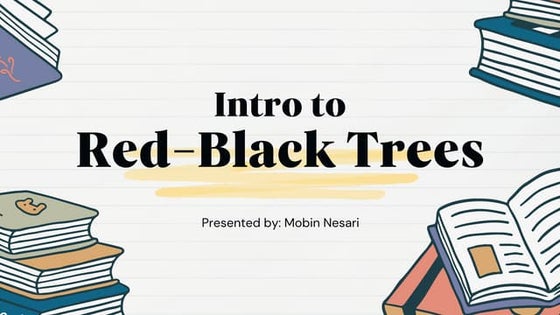 Red Black Trees Presentation Ultimate Pro | PPT