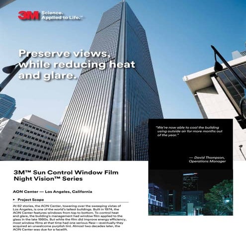 Window Film Case Study | PDF