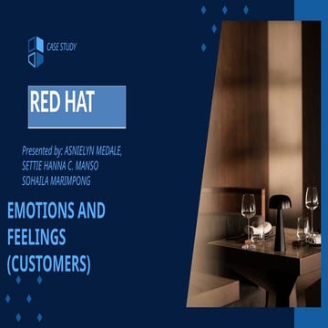 RED-HAT-EMOTIONS-AND-FEELNGD FOR RESEARCH | PPTX