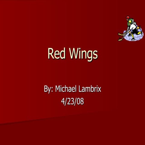 Red Wings | PPT