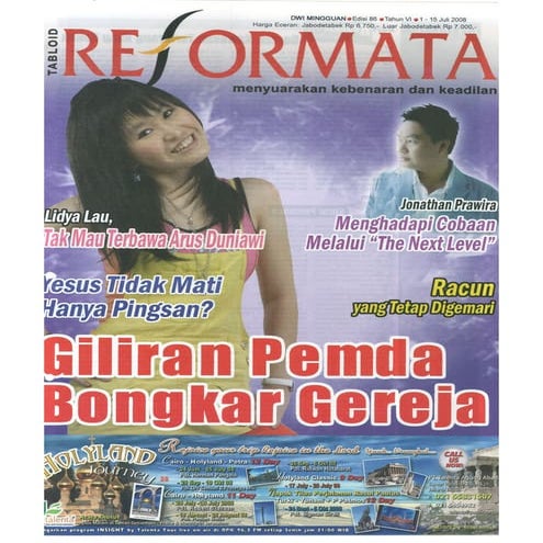 Tabloid reformata edisi 86 juli minggu i 2008 | PDF