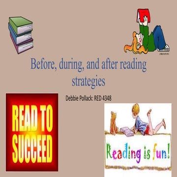 Six reading strategies | PPT